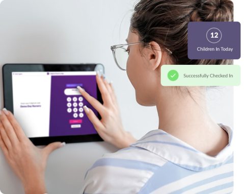 Digital Check In App for nurseries